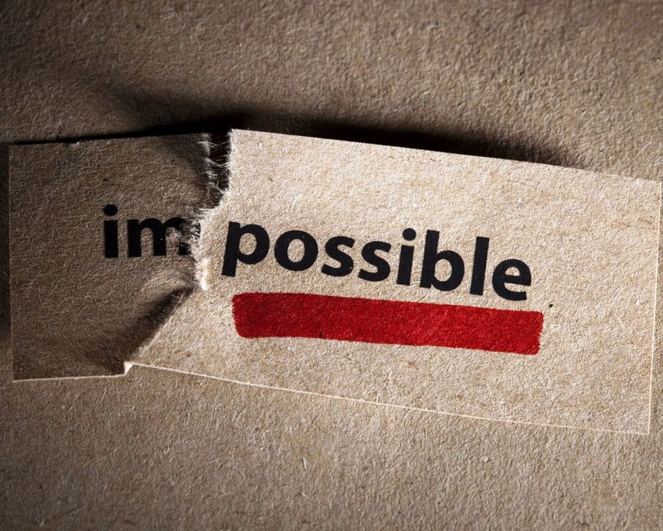 Impossible Is Nothing It's Just A Mere Word