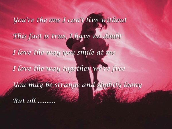 15 Ideas Of Romantic Poem For Your Love - Instaloverz