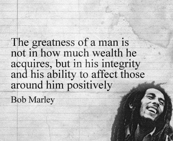 20 Bob Marley Quotes To Inspire You - Instaloverz