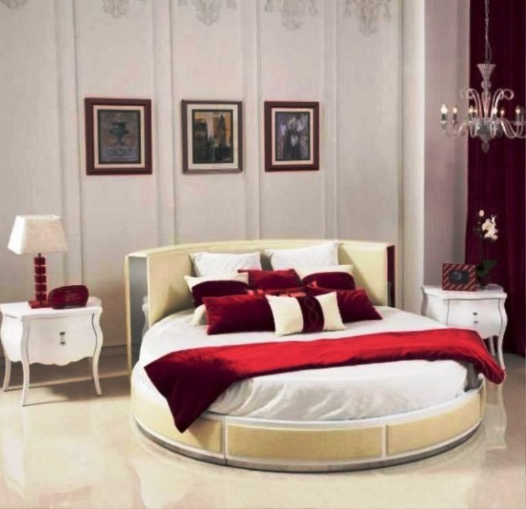 20 Unique Round Bed Design Ideas For Your Bedroom - Instaloverz