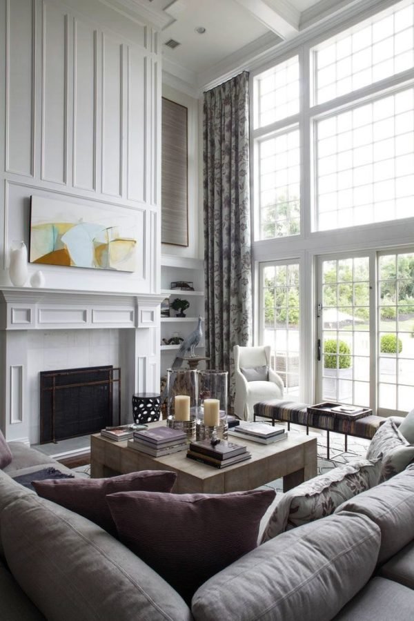 20 Interiors With Tall Windows Ideas - Instaloverz
