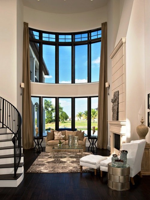 20 Interiors With Tall Windows Ideas - Instaloverz
