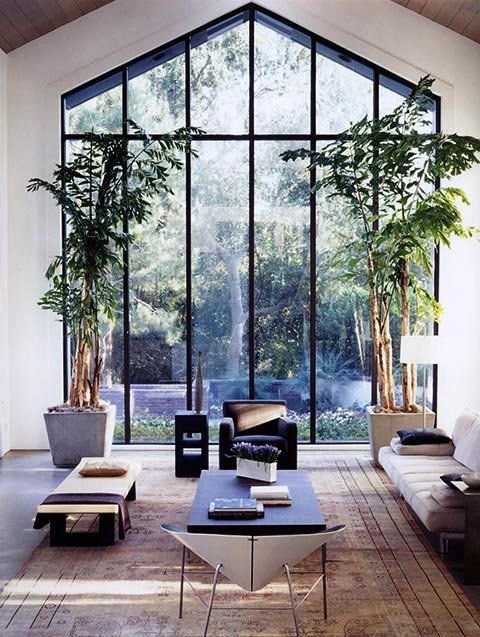 20 Interiors With Tall Windows Ideas - Instaloverz
