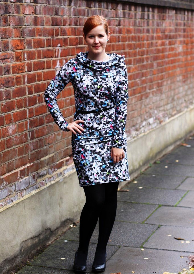 20 Stylish Funnel Neck Dress Outfit Ideas For Women To Try - Instaloverz