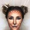 25 Lovely Deer Halloween Makeup Ideas For You - Instaloverz