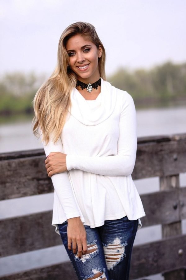 50 Stunning Cowl Neck Tops Ideas To Try - Instaloverz