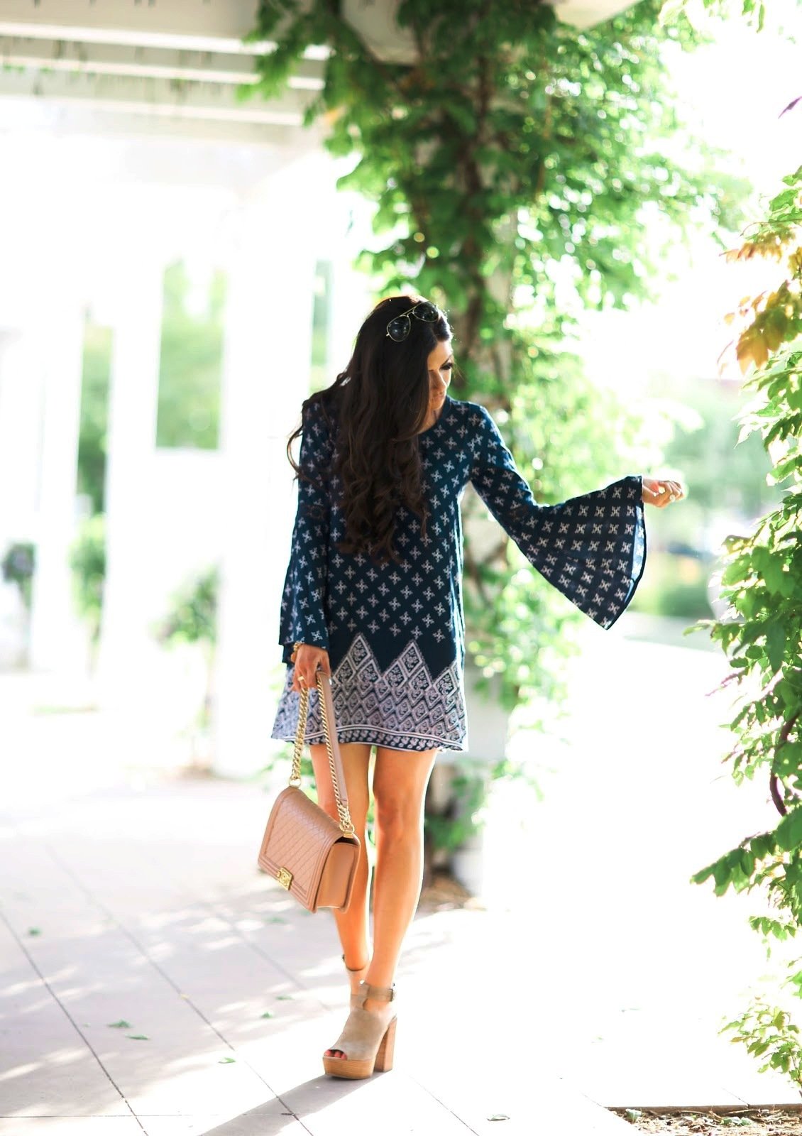 50 Lovely Bell Sleeve Outfit Ideas For Women To Try This Year - Instaloverz