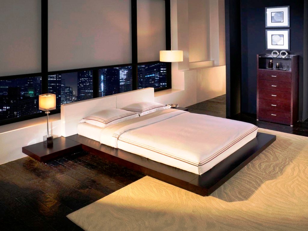 25 Inspirational Platform Bed Design Ideas To Try - Instaloverz