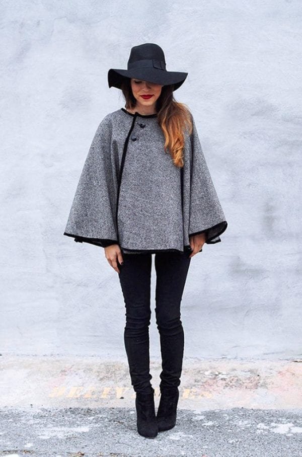 50 Sexy Cape Outfit Ideas For Women To Try This Year - Instaloverz